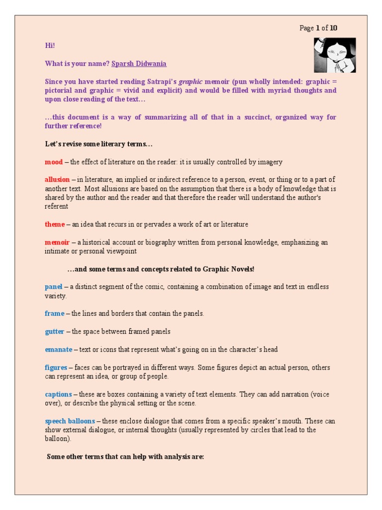 Persepolis Study Guide and Questions | PDF | Iranian Revolution | Fidel ...