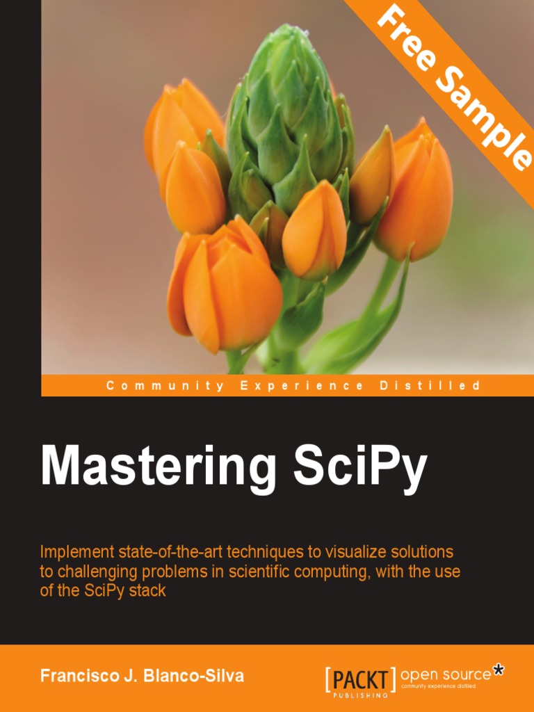 Mastering SciPy - Sample Chapter | PDF | Numerical Analysis ...