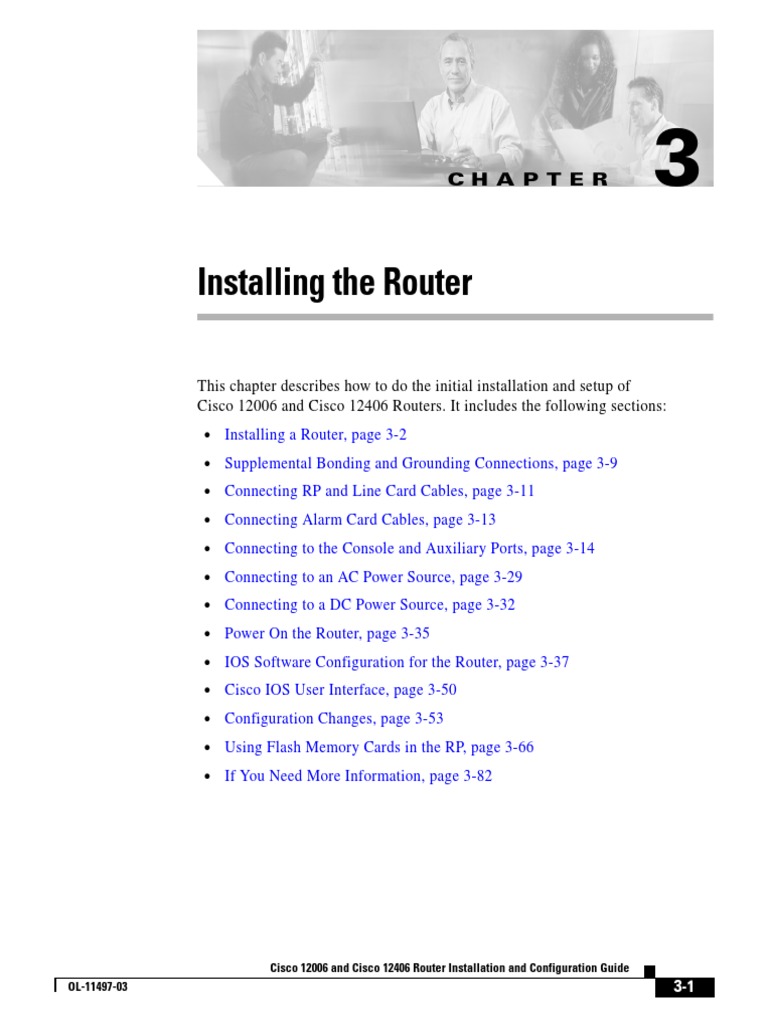 Installing The Router | PDF | Electrical Connector | Ethernet