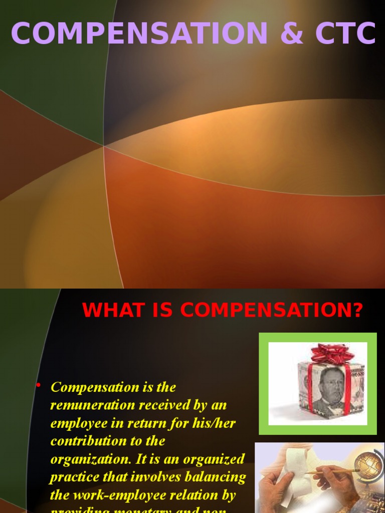 CTC | PDF | Employee Benefits | Employment