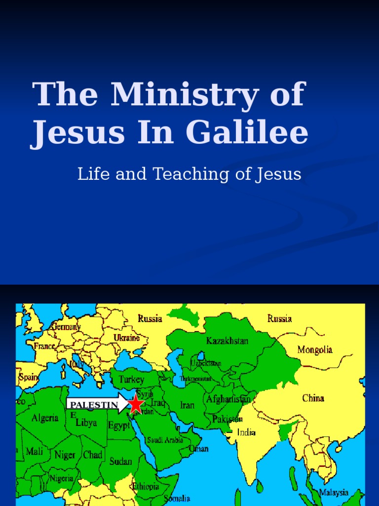 Jesus' Ministry in Galilee | PDF | Ministry Of Jesus | New Testament ...