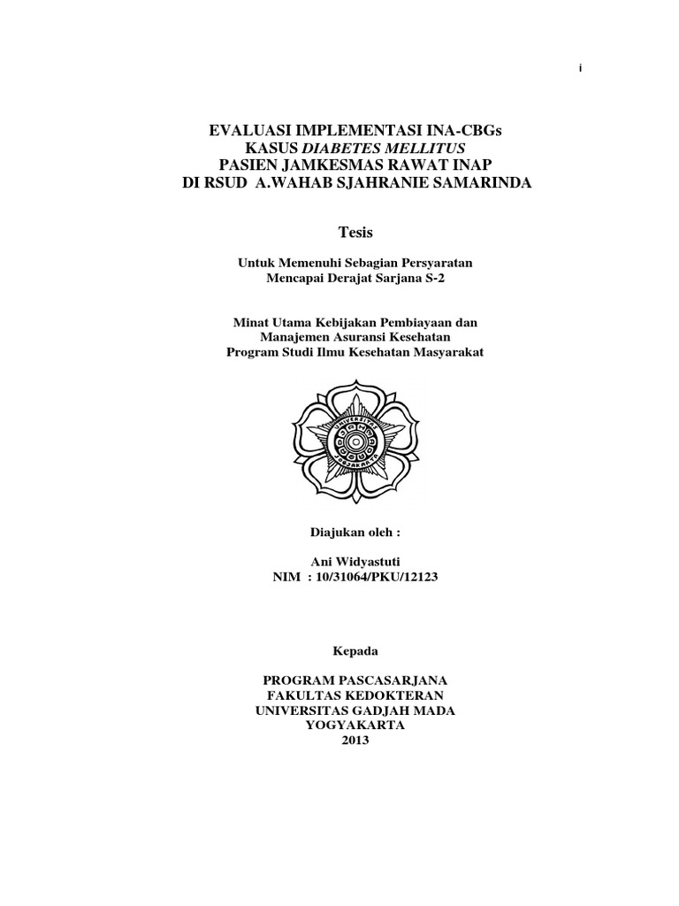 Evaluasi INA CBGs | PDF