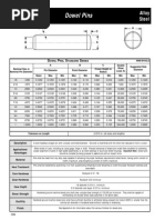 Recommended Dowel and Pin Hole Sizes | PDF | Engineering Tolerance ...