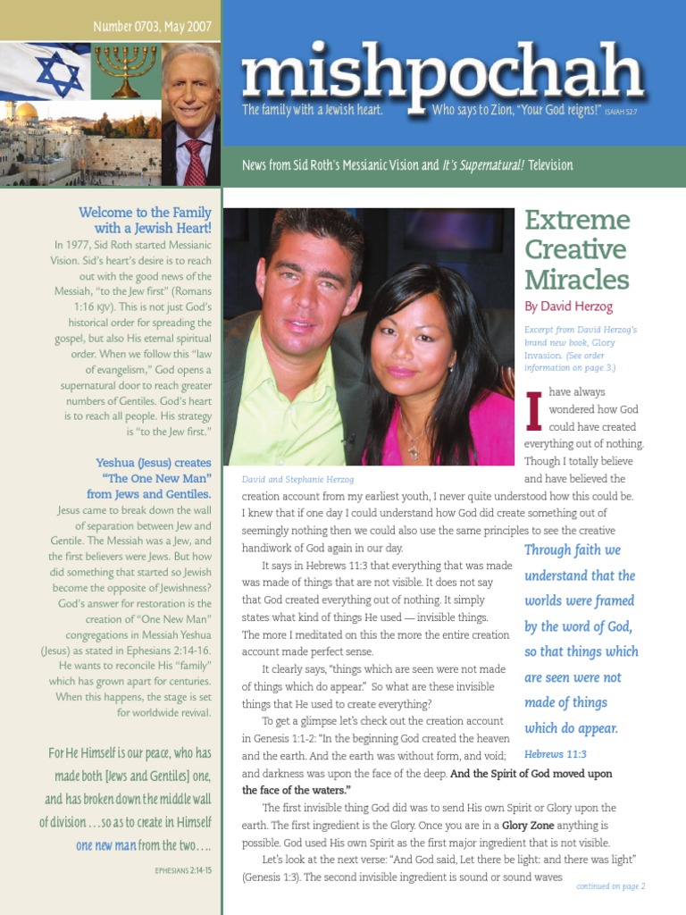 Extreme Creative Miracles: Number 0703, May 2007 | PDF | Genesis ...