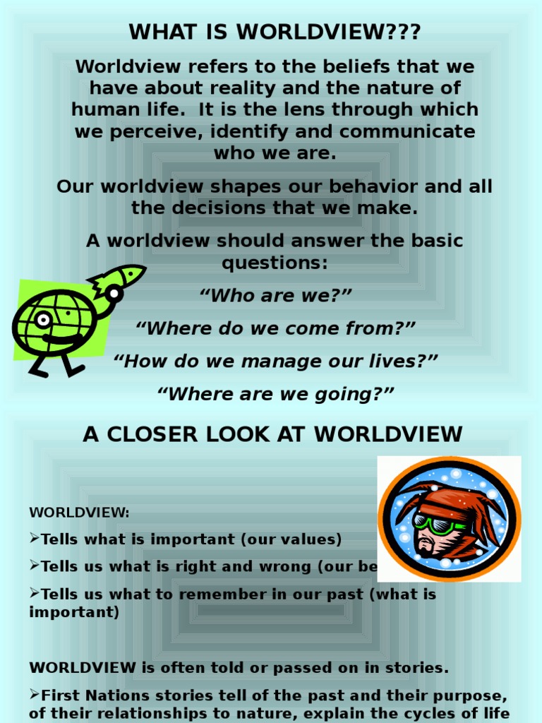 Understanding Worldview Concepts | PDF | World View | Knowledge