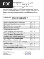 Trauma Screening Questionnaire | PDF