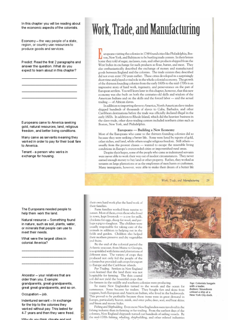 Economic Aspects of Colonial America | PDF