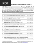 Ucla Child PTSD Index | PDF