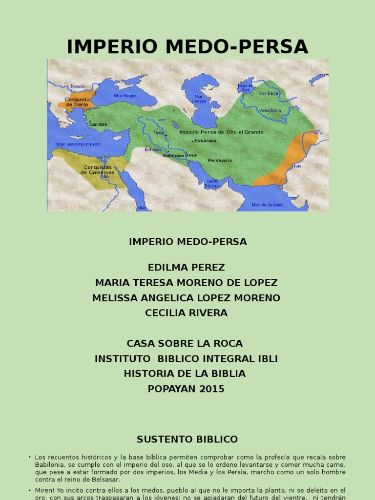 Imperio Medo Persa | PDF | Imperio aqueménida | Personas