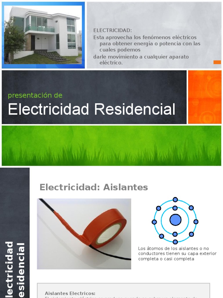 Electricidad Residencial | PDF | Corriente eléctrica | Resistencia ...