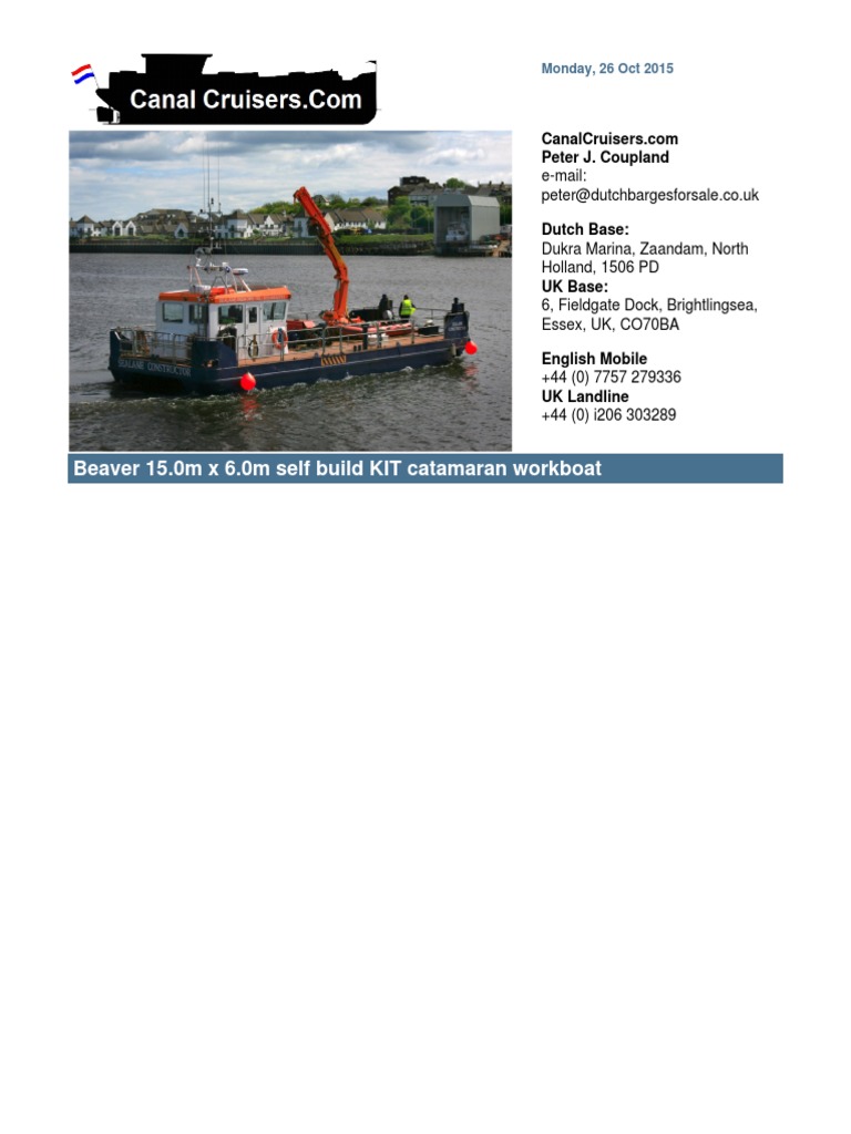 Beaver Ship | PDF | Water Transport | Ships