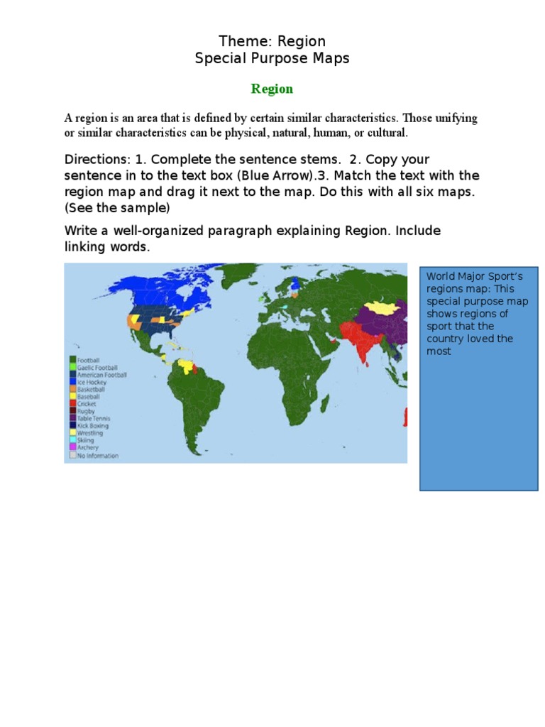 Understanding Regions Through Maps | PDF