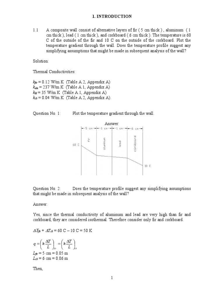 Solved Problems In Heat Transfer Pdf Second Law Of Thermodynamics