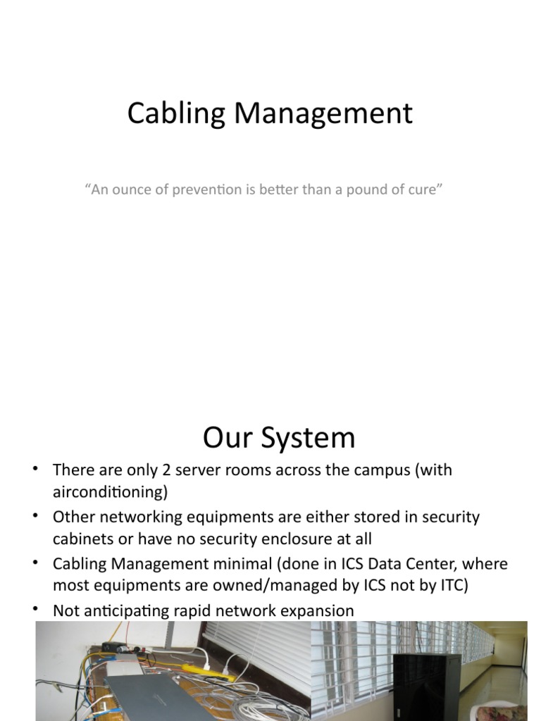 Effective Cabling Management Strategies | PDF | Home & Garden