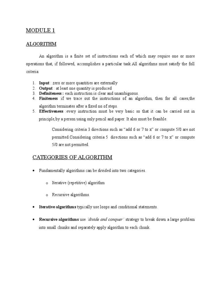 Introduction To Algorithm Analysis and Design | PDF | Prime Number ...