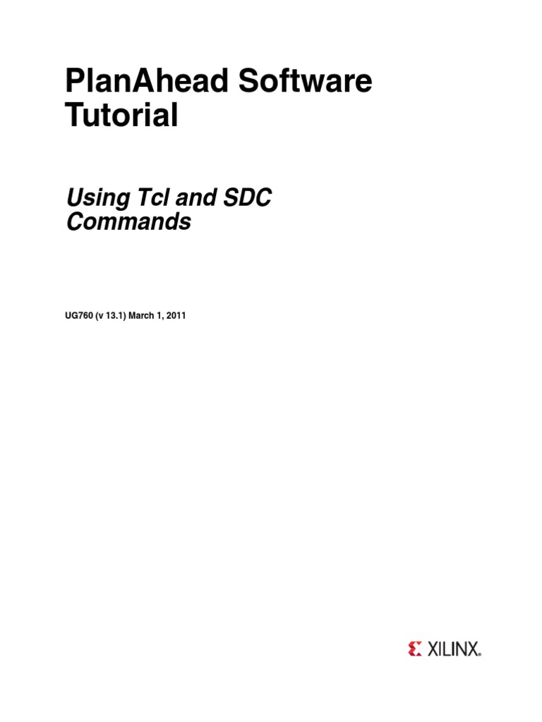 TCL Static Timimg Analysis Xilinx | PDF | Command Line Interface | Scripting Language