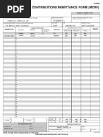 Pag-IBIG Member Contribution Remittance Form | PDF | Business