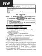 CPEC Application Form | PDF