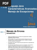 Mapa Conceptual de Excepciones | PDF | Desarrollo de software | Software