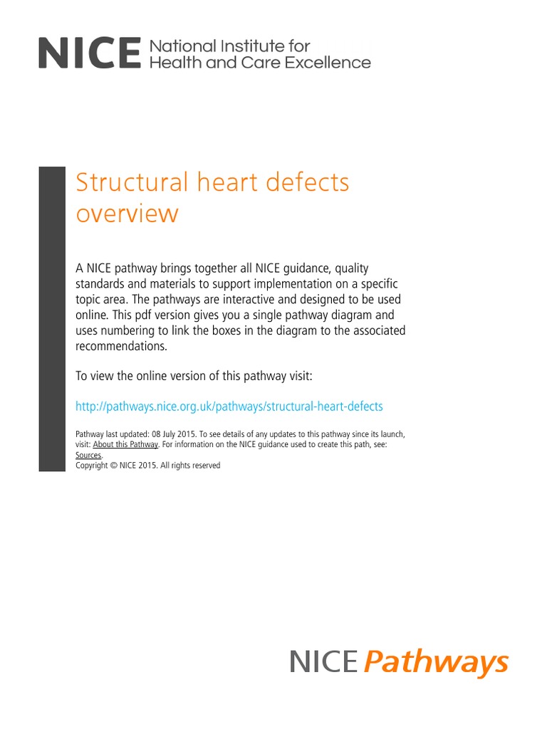 Structural Heart Defects Structural Heart Defects Overview | PDF ...