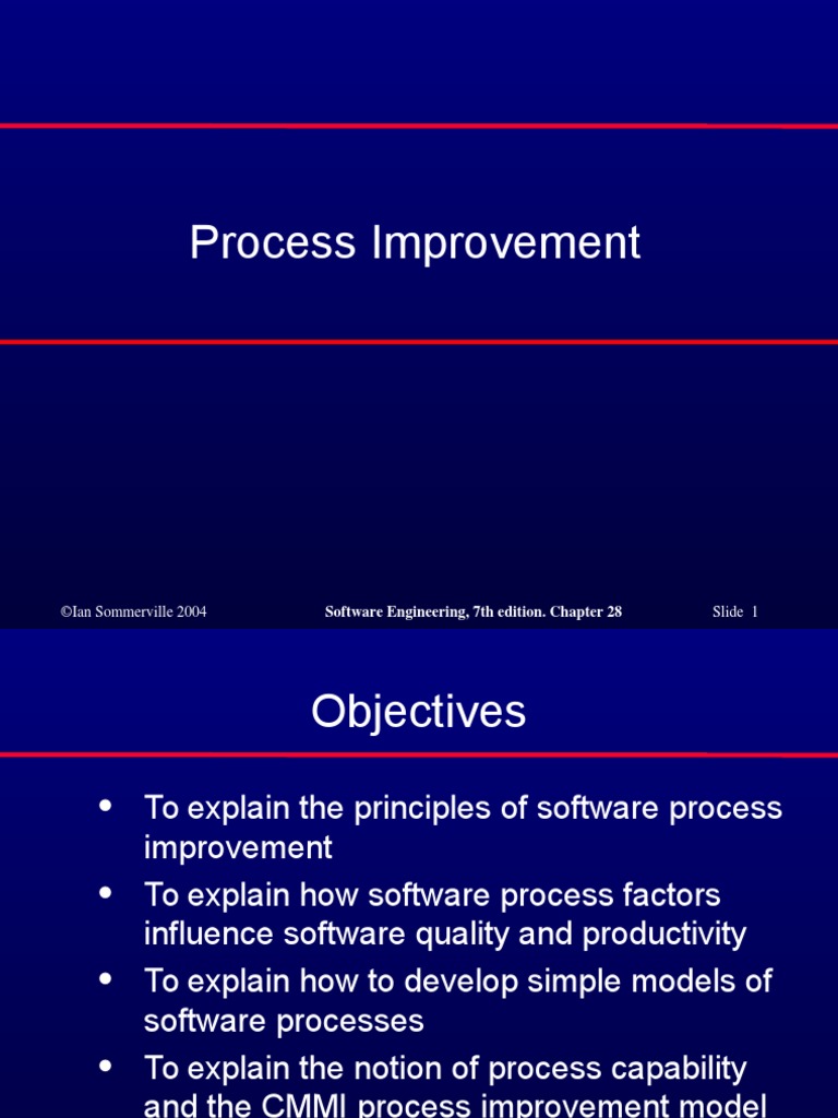 process improvement | PDF | Systems Theory | Software