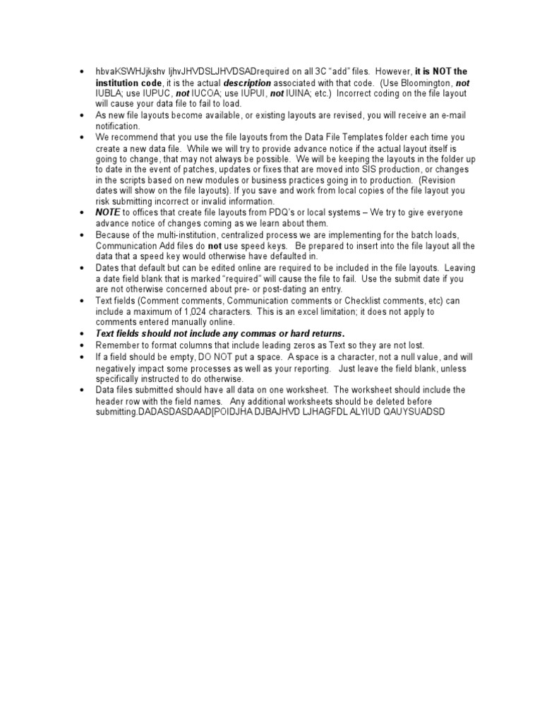 Institution Code, It Is The Actual Description Associated With That ...