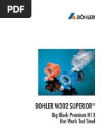 BÖHLER K390 Steel Properties Overview | PDF | Steel | Physical Sciences