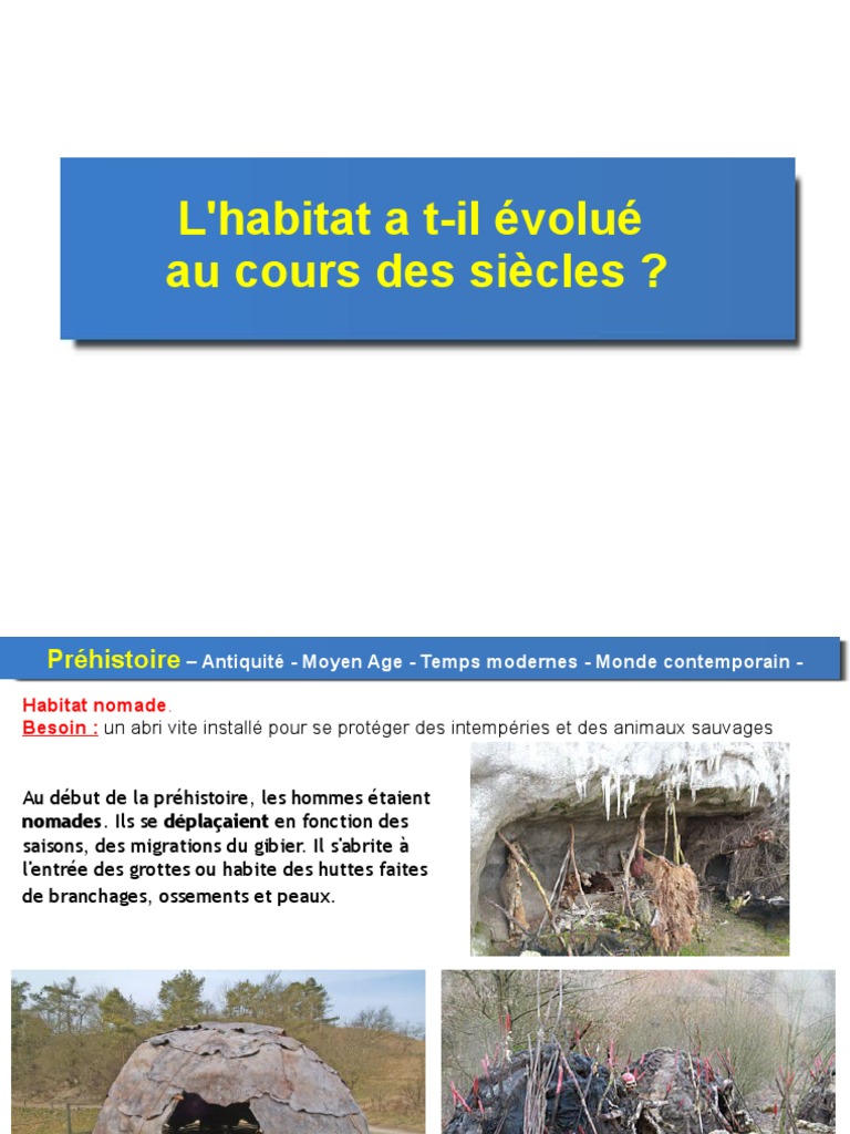Evolution Habitat | PDF | Conception architecturale | Architecture