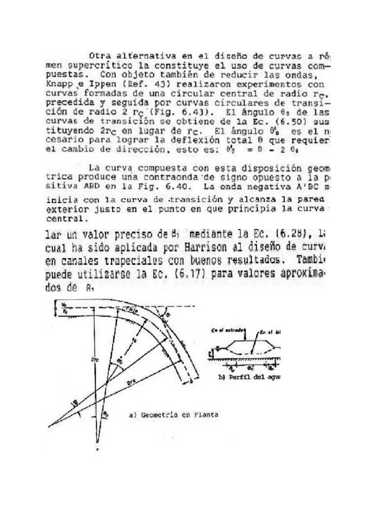 Curvas Compuestas en Canales | PDF