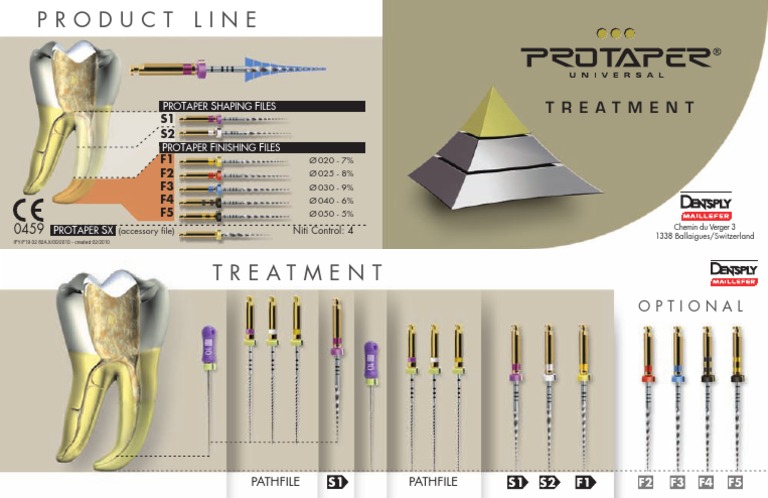 Protaper Universal Pathfile LR 0210 - Step by Step | PDF