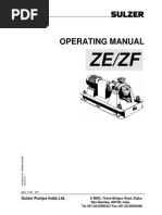Manual Sulzer | PDF | Pump | Bearing (Mechanical)