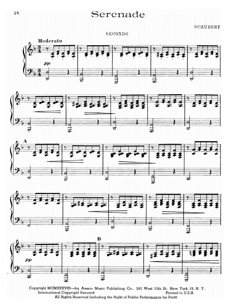Serenade (Schubert) | PDF