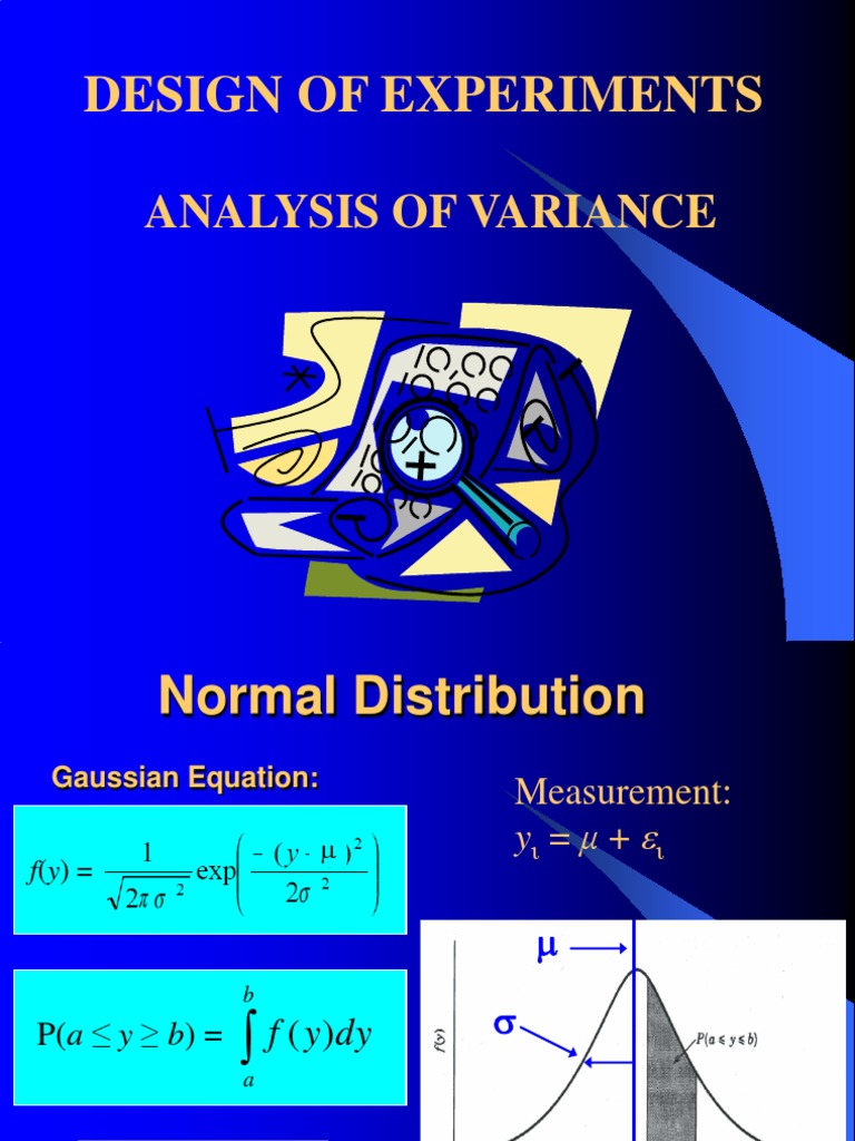Design of Experiments | PDF | Analysis Of Variance | Errors And Residuals