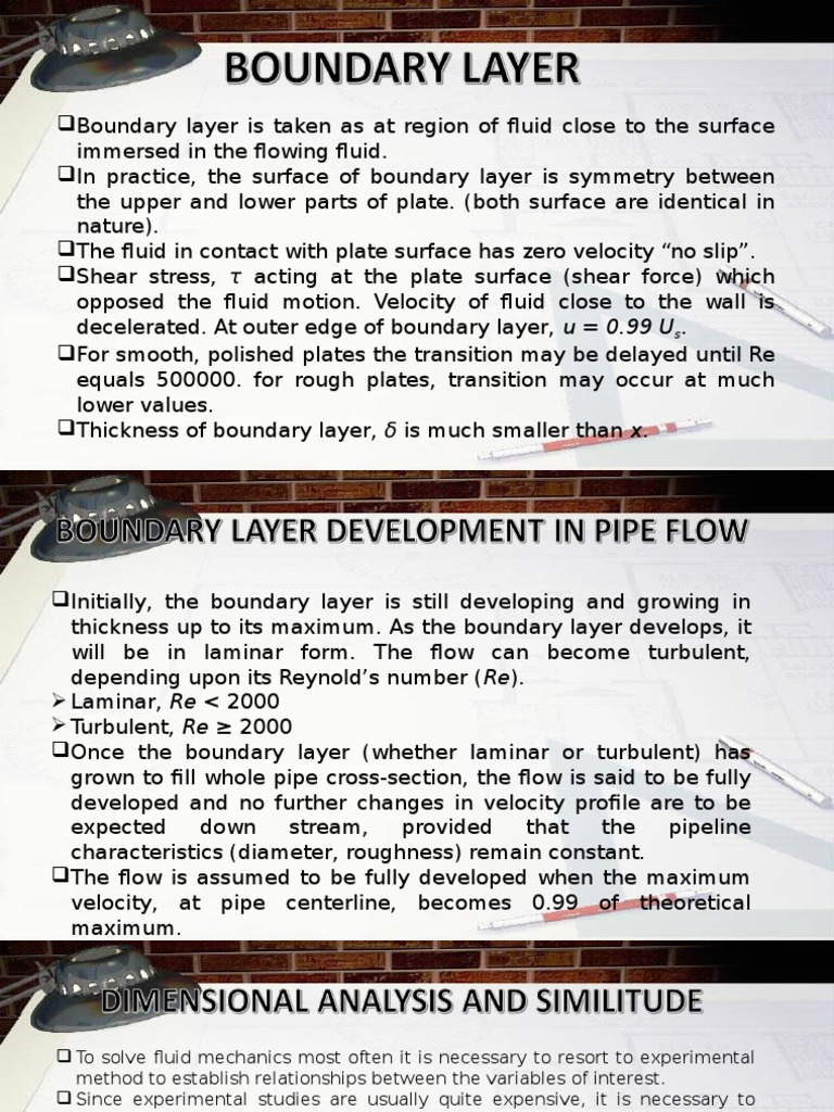Boundary Layer | PDF | Boundary Layer | Laminar Flow