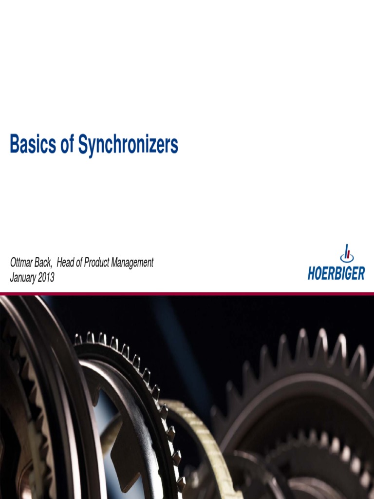 Basics of Synchronizers