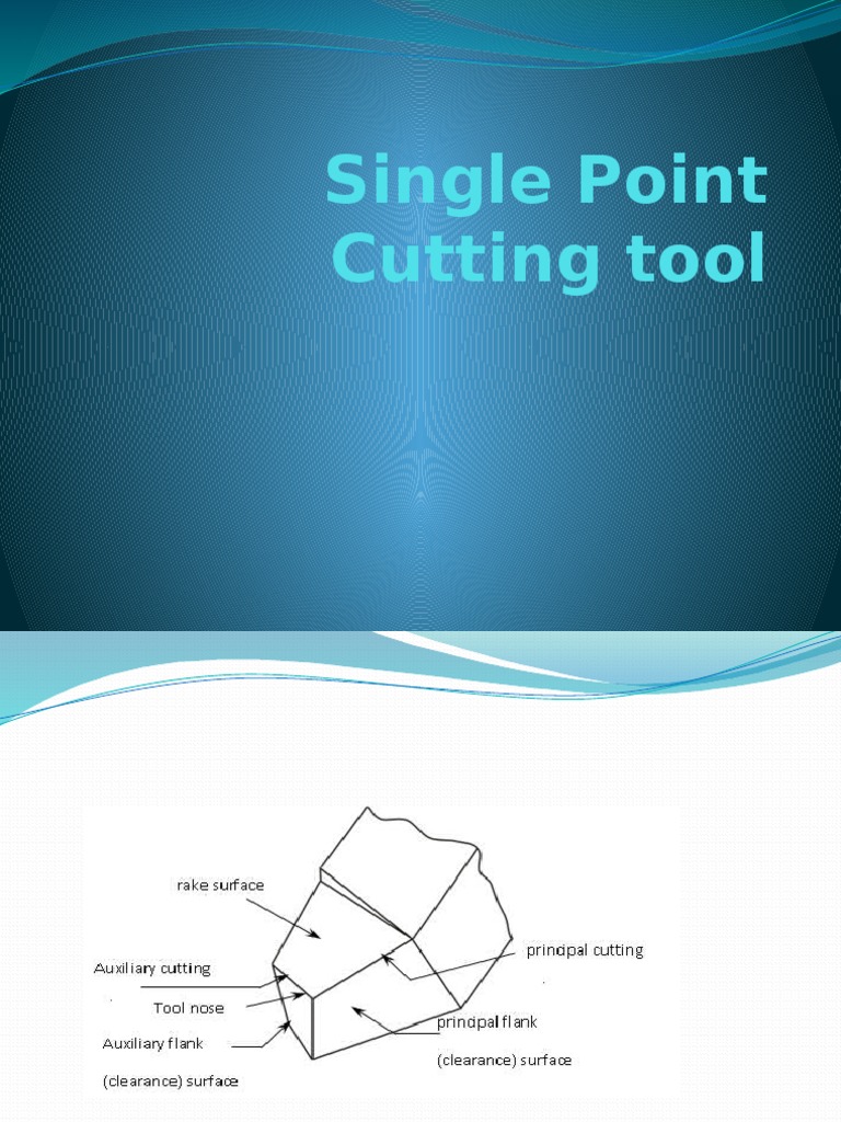 Single Point Cutting Tool | PDF | Machining | Plane (Geometry)