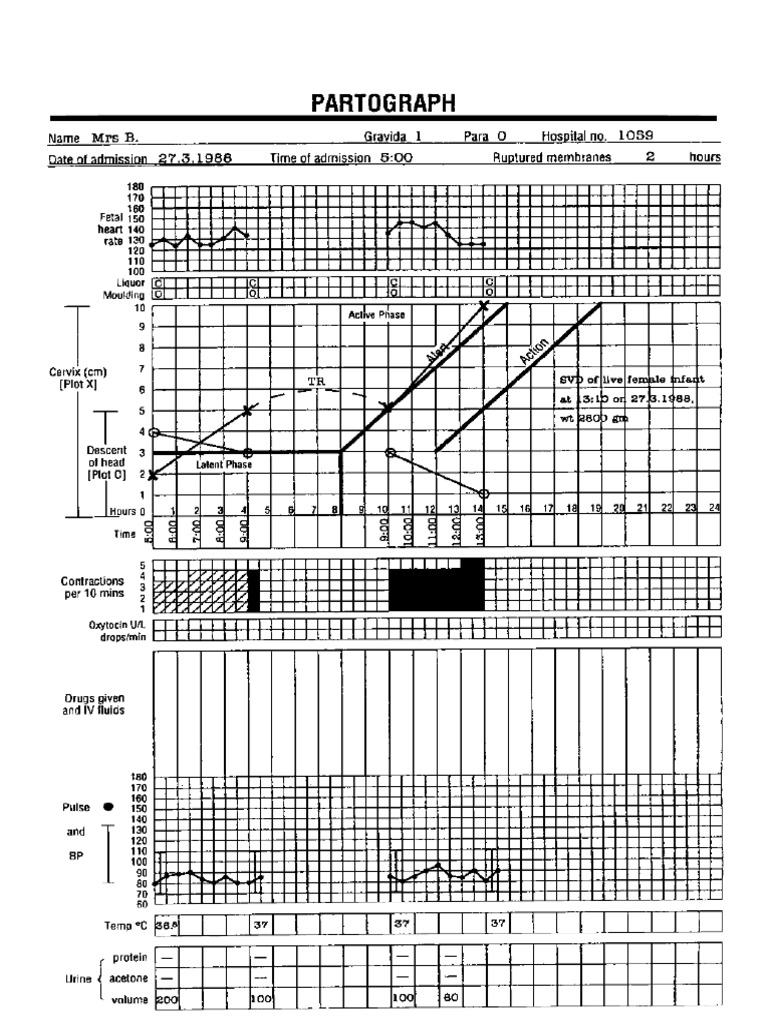 Partograph | PDF