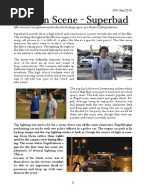 Nicola Superbad Scene