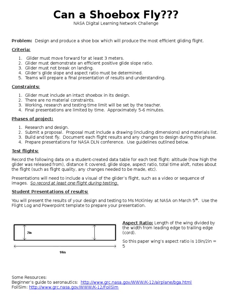 06can A Shoebox Fly | PDF | Teaching Methods & Materials | Technology ...