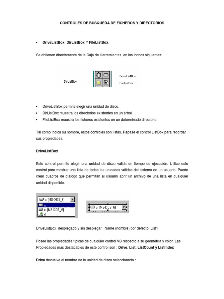 Visual Basic 6 | Descargar gratis PDF | Menú (Computación) | Archivo de ...