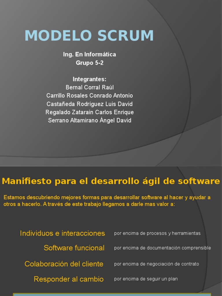 Modelo Scrum | PDF | Software | Business