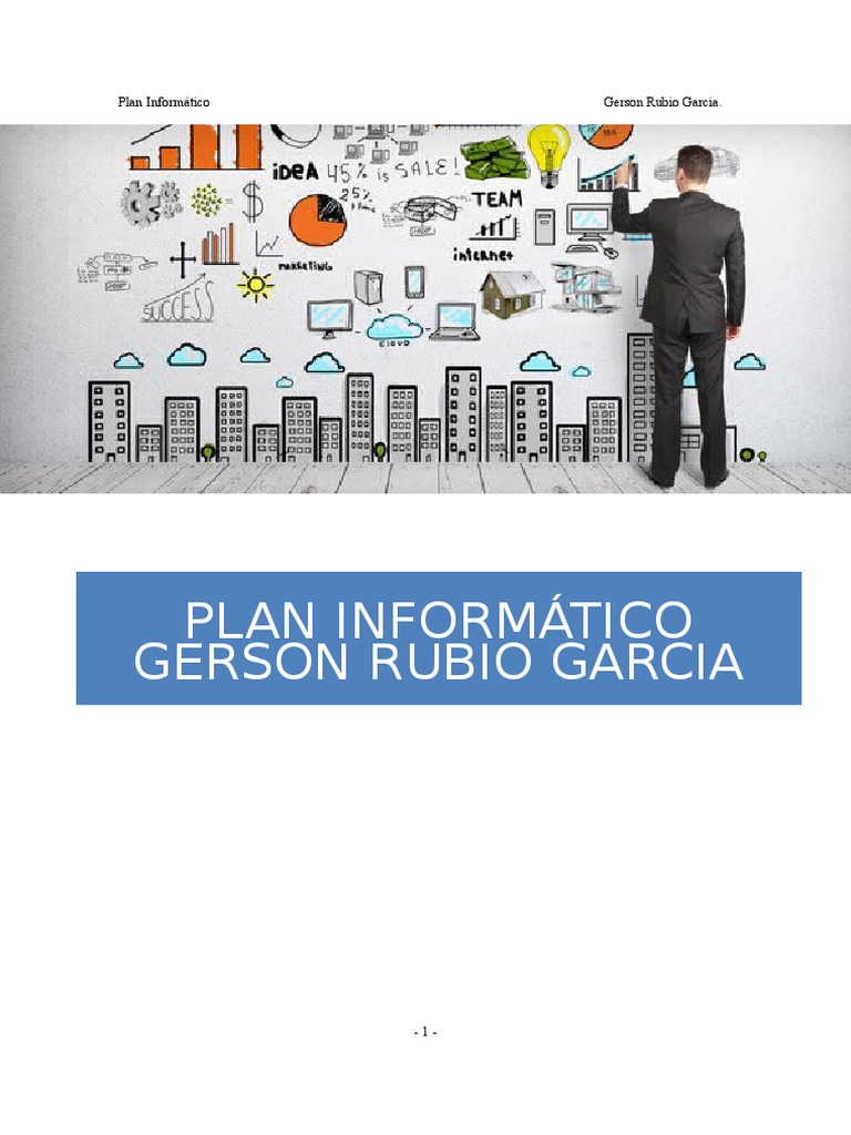 Plan Informatico | PDF | Informática | Presupuesto