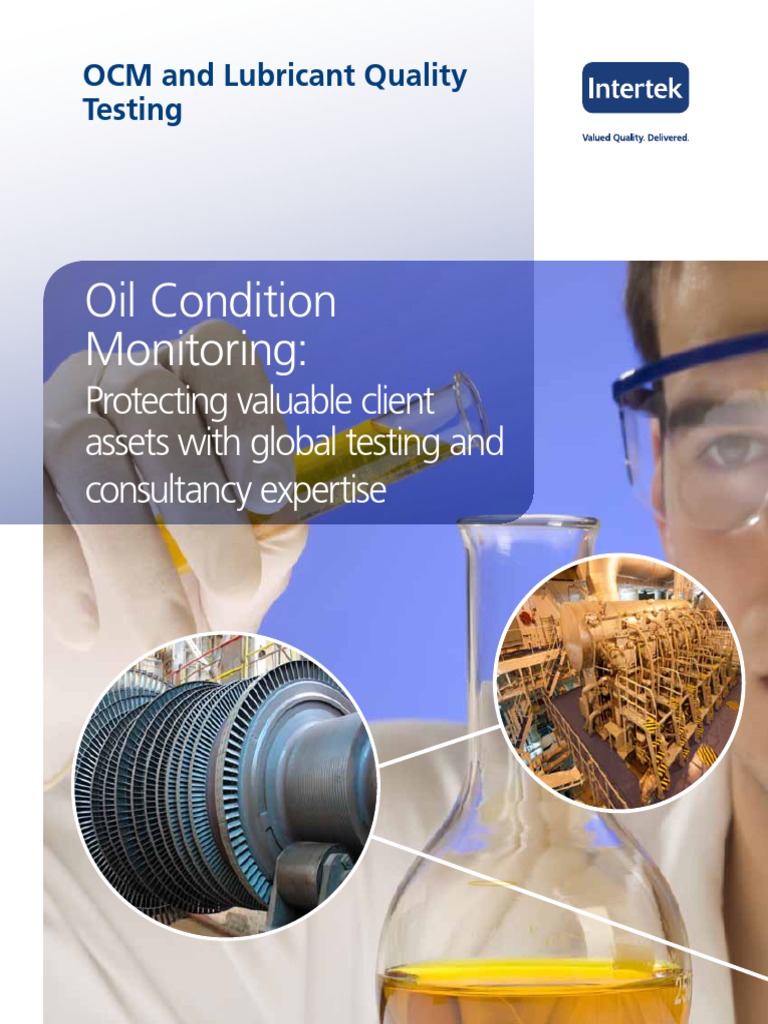 Oil Condition Monitoring Consultancy | PDF | Lubricant | Industries