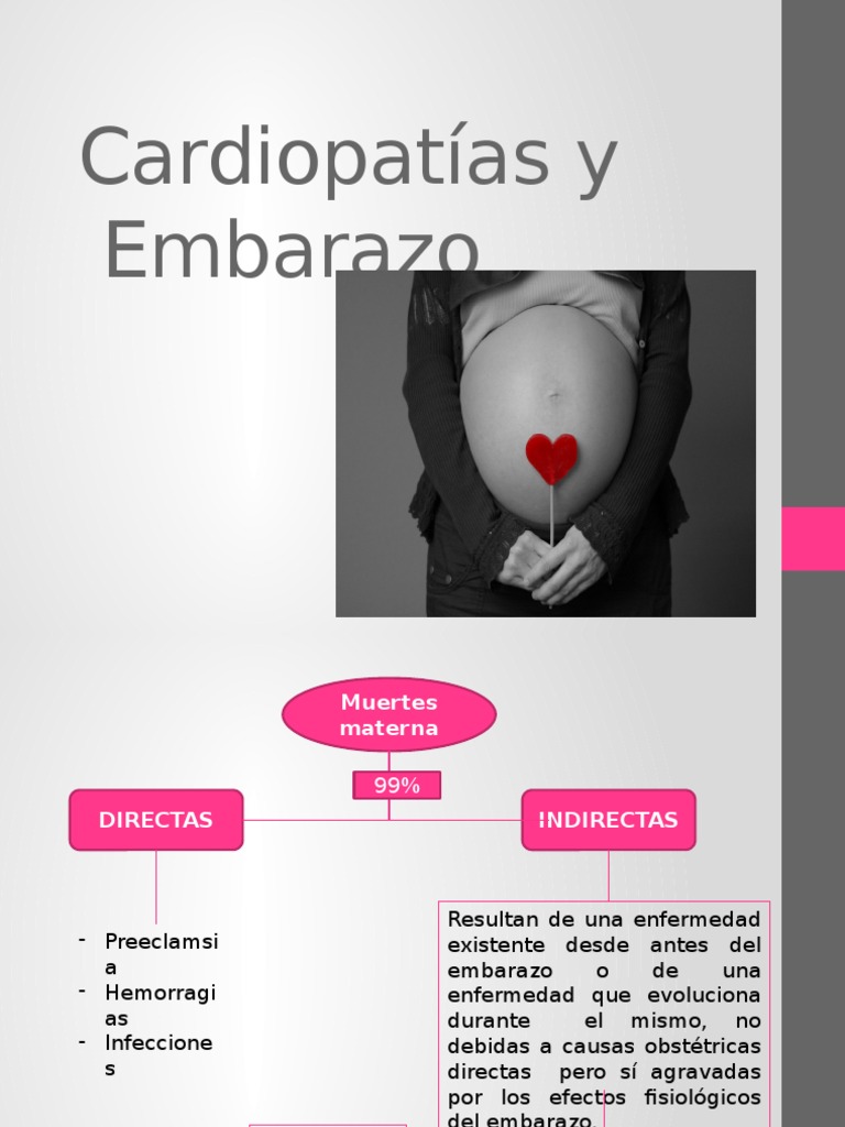 Cardiopatías Y Embarazo El Embarazo Parto