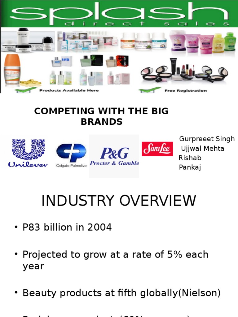 Splash Corporation | PDF | Cosmetics | Retail
