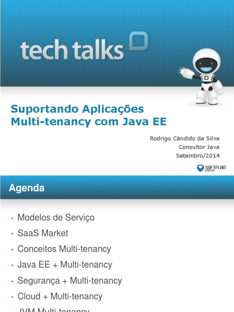 TechTalk - Suportando Aplicacoes Multi-Tenancy Com Java EE | PDF | Java Virtual Machine (JVM ...