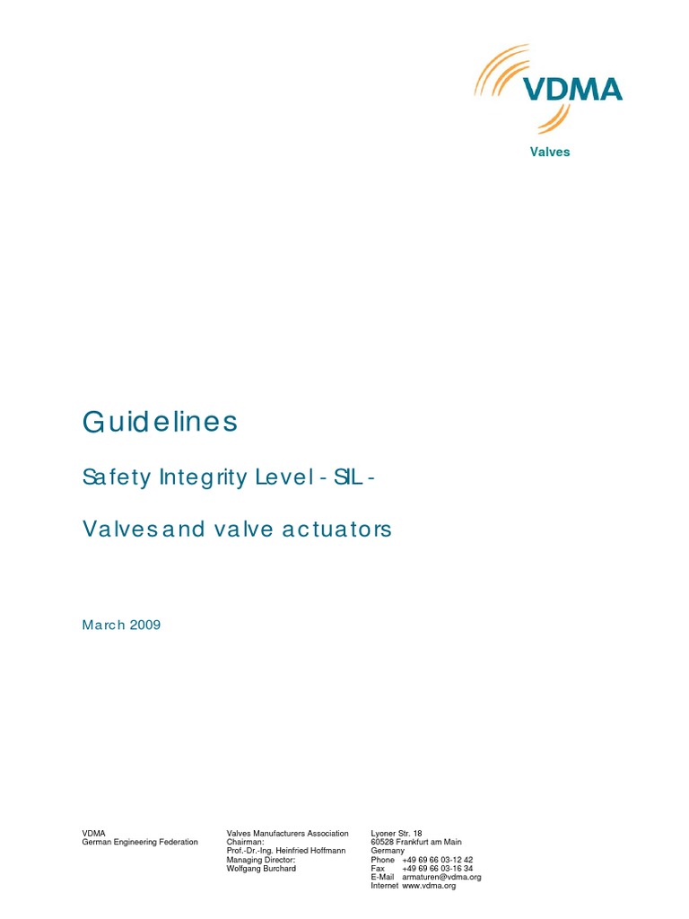 SIL Guidelines | PDF | Safety | Science