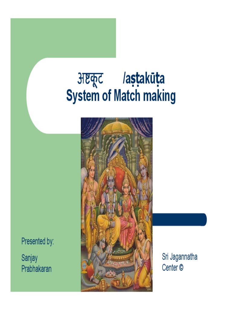 Sanjay Rath - System of Match Making | PDF | Astrology | Ancient Astronomy