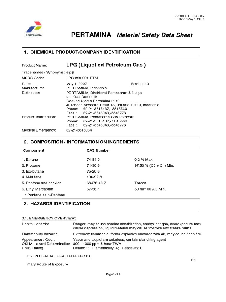 Msds Oli Pertamina - Perumperindo.co.id