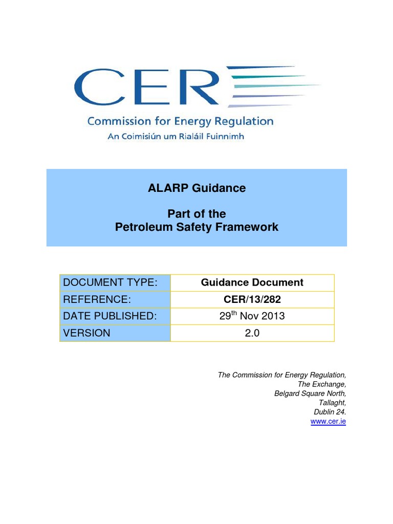 ALARP Guidance | PDF | Risk Management | Risk Assessment